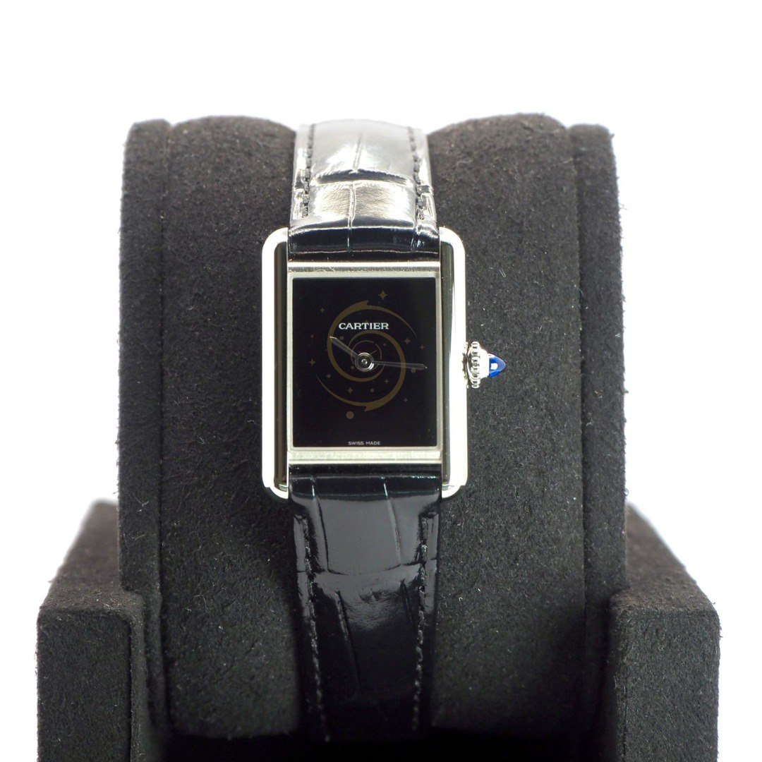 Brand New May 2024 Cartier Tank Must Small Black Quartz WSTA0071 GA466 ...
