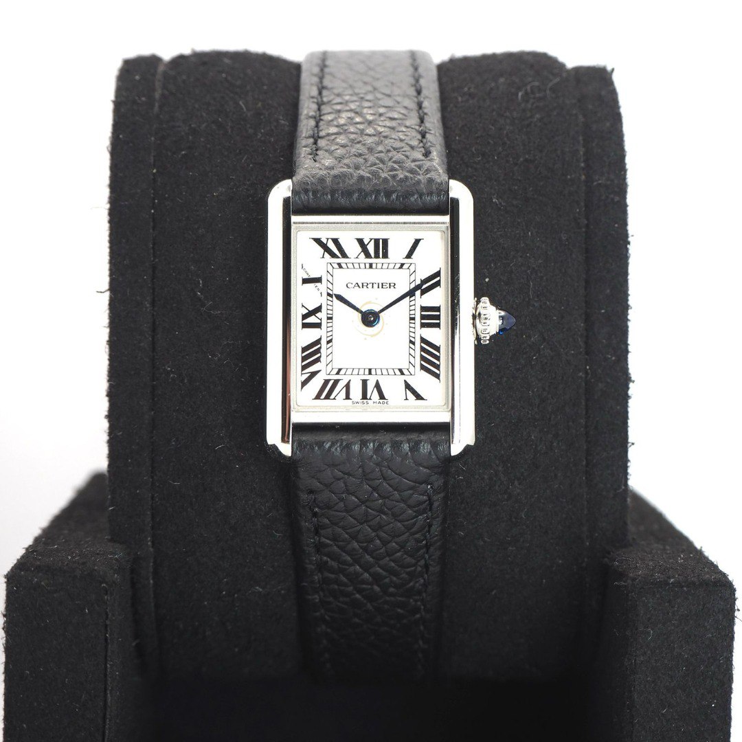 Brand New Apr 2025 Cartier Tank Must Small Silver Quartz WSTA0042 GA674 ...